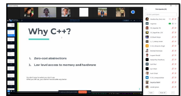 Industry Talk by Mr. Rohan Mark Gomes - IEM Group