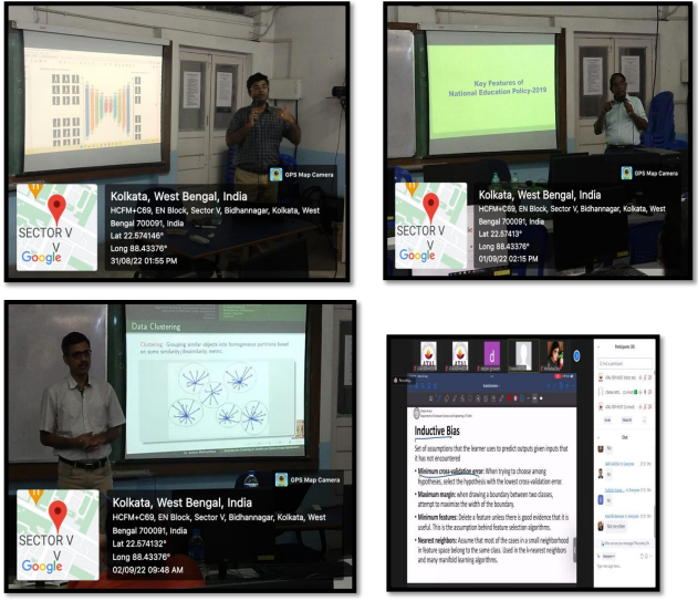 AICTE ATAL FDP Topic on Machine Learning Application in Computer Vision - IEM Group