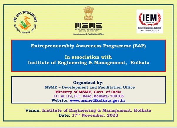 Entrepreneurship Awareness Programme - IEM Group
