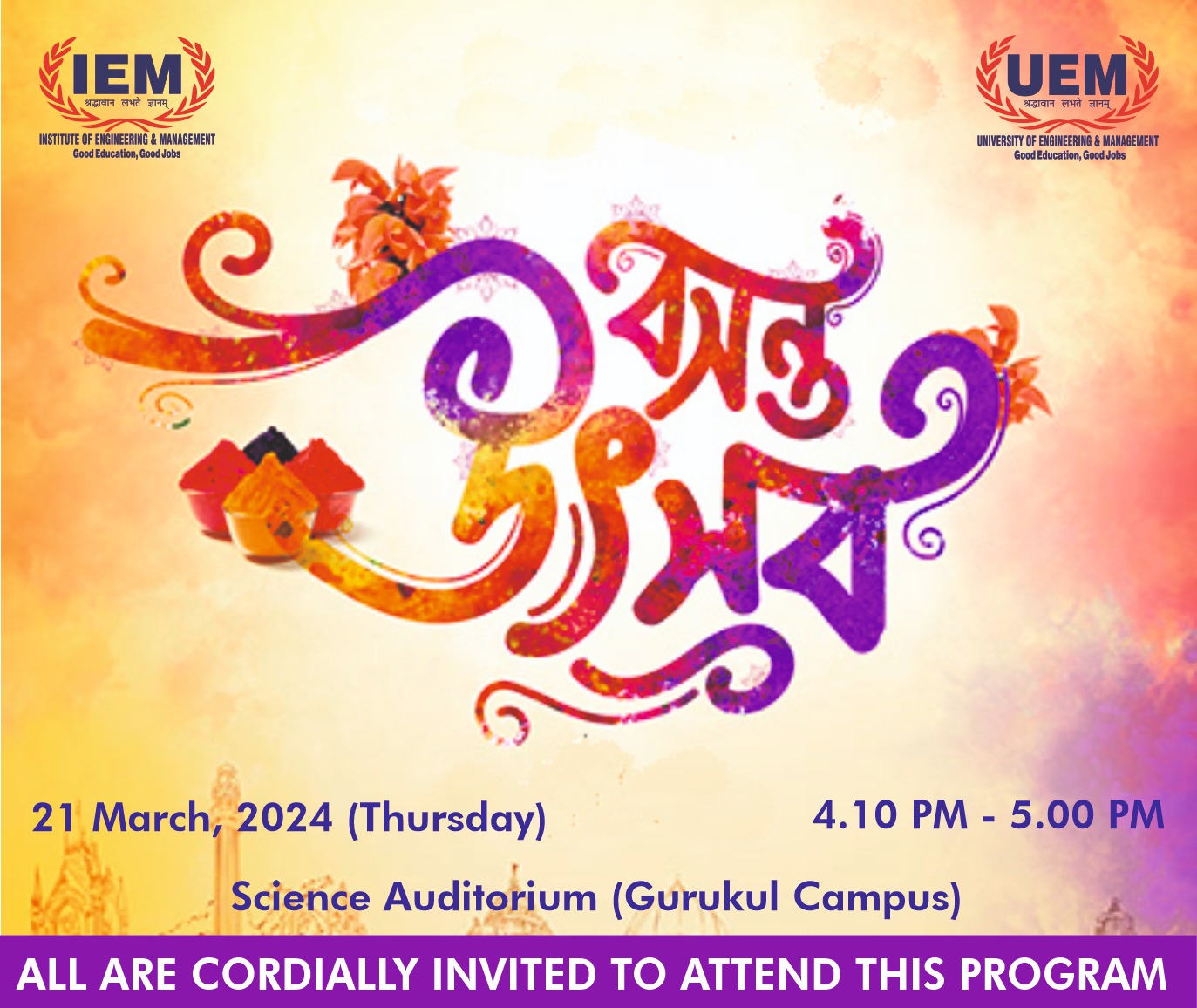 Basanto Utsav 2024 - IEM Group