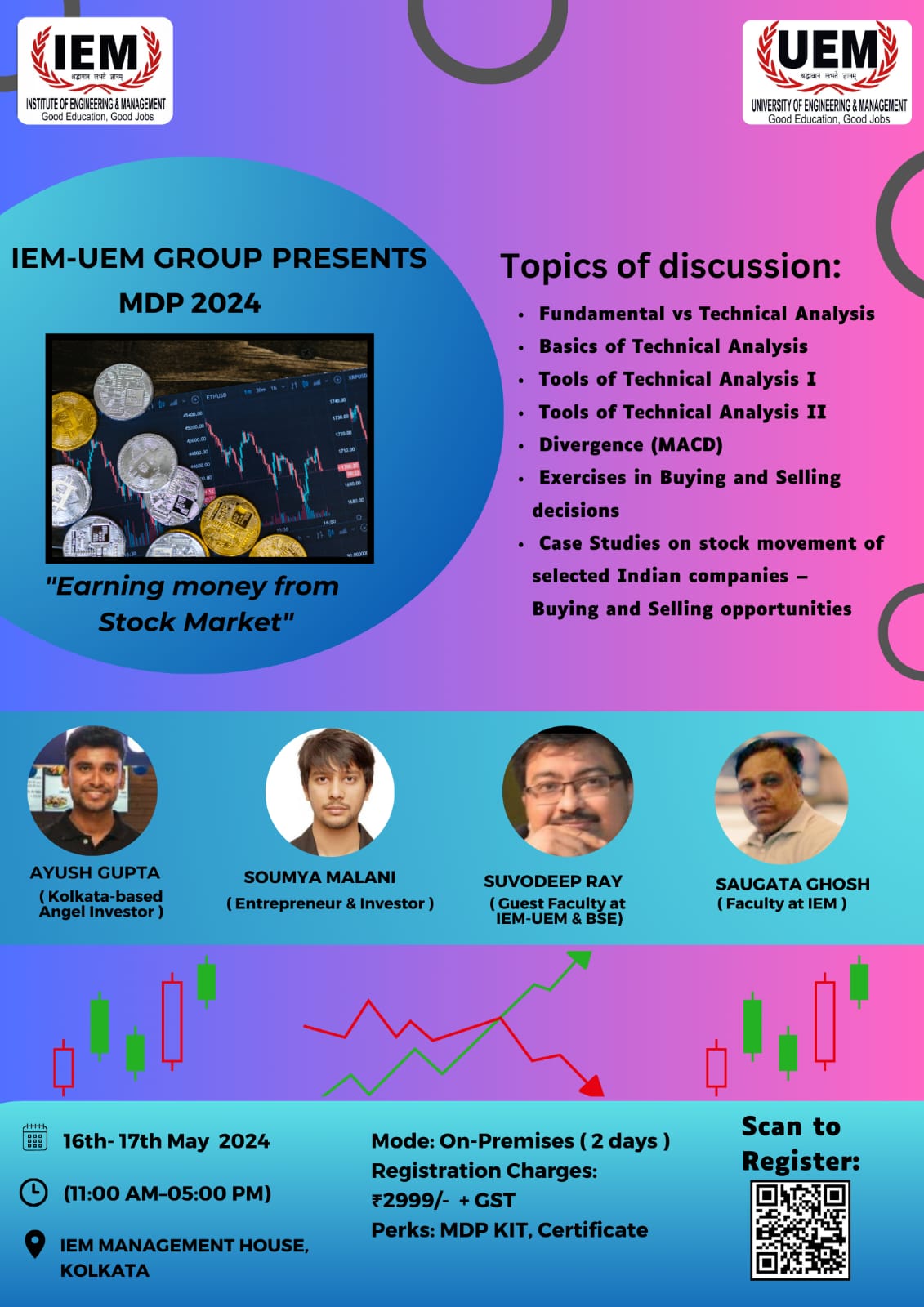 MDP program on "Earning money from Stock Market" - IEM Group