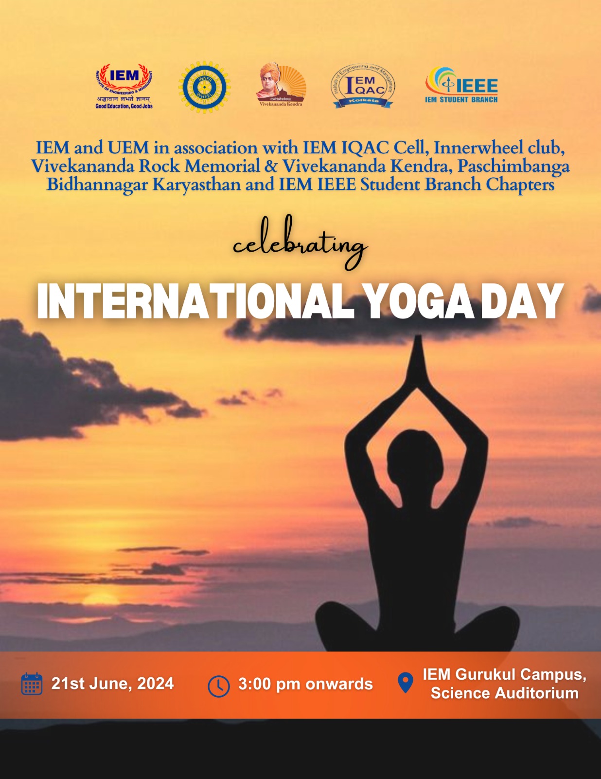 International Yoga Day Celebration - IEM Group